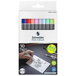 Schneider Paint-It 070 Filzstifte farbsortiert, 10 St.