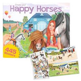 Depesche Create your Happy Horses Stickerbuch
