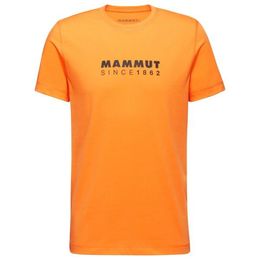 Mammut - Core T-Shirt Logo - T-Shirt Gr XL orange