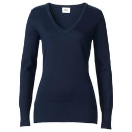 bonprix Feinstrick-Pullover mit V-Ausschnitt