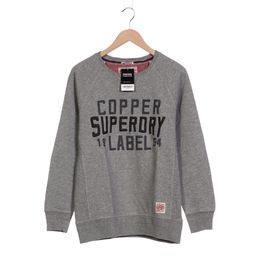 Superdry Herren Sweatshirt, grau, Gr. 52