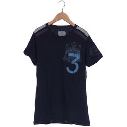 Replay Herren T-Shirt, marineblau, Gr. 48