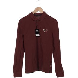 Napapijri Herren Poloshirt, bordeaux, Gr. 48