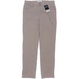 Peter Hahn Damen Stoffhose, beige, Gr. 19