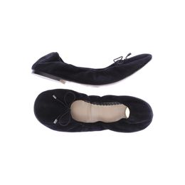 Buffalo LONDON Damen Ballerinas, schwarz