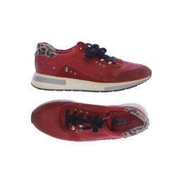 Paul Green Damen Sneakers, rot, Gr. 4.5