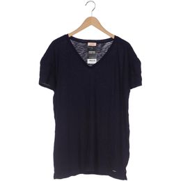 TRIANGLE Damen T-Shirt, marineblau, Gr. 48