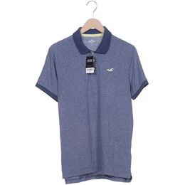 Hollister Herren Poloshirt, blau, Gr. 54