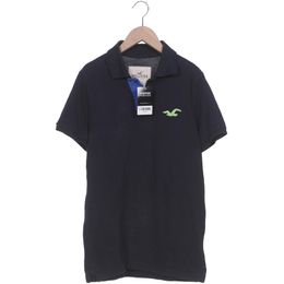 Hollister Herren Poloshirt, marineblau, Gr. 48