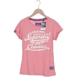 Superdry Damen T-Shirt, pink