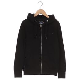 Superdry Damen Kapuzenpullover, schwarz