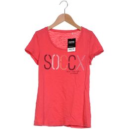 SOCCX Damen T-Shirt, pink, Gr. 34