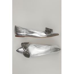 Tory Burch Damen Ballerinas, silber