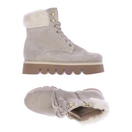 Ara Damen Stiefelette, beige, Gr. 38