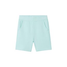 Tom Tailor Jungen Basic Sweat Shorts, blau, Uni, Gr. 116/122