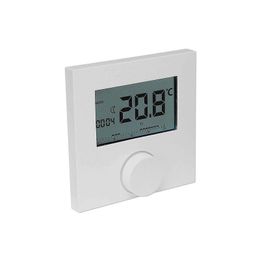 Möhlenhoff Raumregler Alpha direct Control Display - 230 v - Gehäuse signalweiß