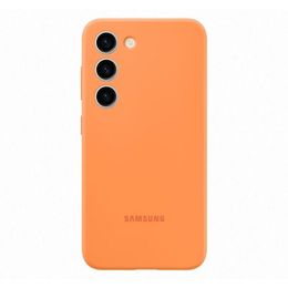 Sam Silicone Case f. Galaxy S23 og orange (EF-PS911TOEGWW) - Samsung
