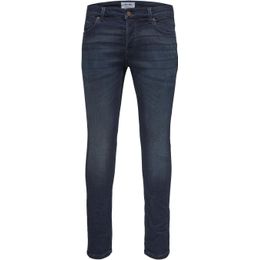 Only & Sons ONLY & SONS Jeanshose, Used Waschung, Taschennieten, für Herren, blau, 30/32