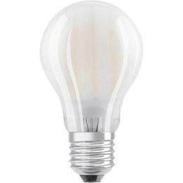 Osram - led Lampe ersetzt 40W E27 Birne - A60 in Weiß 4W 470lm 2700K 2er Pack - white