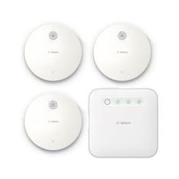 Bosch Smart Home - Starter Set Brandschutz mit 3 Rauchwarnmelder (Gen. 2)