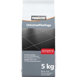 Primaster - Universalflexfuge zementgrau 5 kg 1 - 15 mm