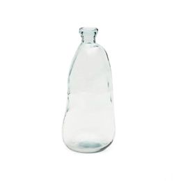 Kave Home - Brenna Vase aus transparentem Glas 100% recycelt 51 cm