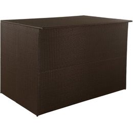 Prolenta Premium Garden-Auflagenbox Braun 150x100x100 cm Poly - Braun
