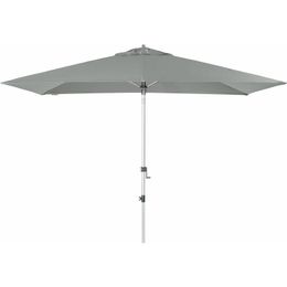 Sonnenschirm/ Kurbelschirm Expert 300 x 200 Auto Tilt 300 x200 cm, hellgrau, Bezug aus 100% Polyester, Gestell aus Aluminium, 7,3 kg - Doppler