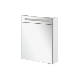 Fackelmann Spiegelschrank B.CLEVER / eintürig / Spiegelschrank mit gedämpften Scharnieren / Maße (B x H x T): ca. 60 x 71 x 16 cm / hochwertiger