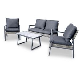 Bellavista® Alu-Lounge »Nizza«, 4-teilig