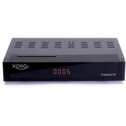 Xoro HRT 8770 TWIN Hybrid DVB-C & DVB-T Kombo-Receiver Aufnahmefunktion, Kartenleser, Deutscher DVB-T2 Standard (H.265), LAN-fähig Anzahl Tuner: 2