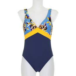 Sunflair® Badeanzug, Softschalen, hoher Rückenausschnitt, für Damen, blau, 42D