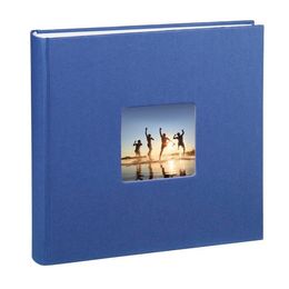 Hama Fotoalbum Jumbo Fotoalbum 30 x 30 cm, 100 Seiten, Album, Blau, blau