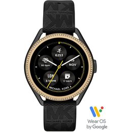 Michael Kors Access GEN 5E MKGO, MKT5118 Smartwatch, goldfarben|schwarz