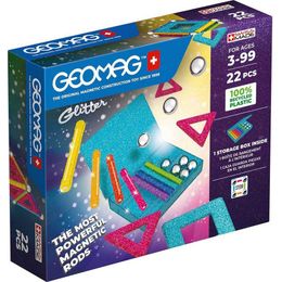 Geomag™ Magnetspielbausteine Geomag™ Glitter Panels, Recycled, (22 St), aus recyceltem Material; Made in Europe, bunt