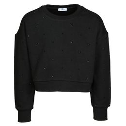 Mayoral - Sweatshirt CROPPED DIAMOND in schwarz, Gr.164