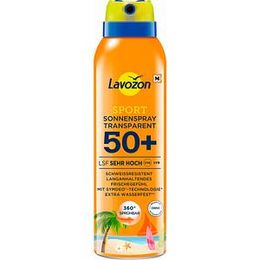 Lavozon Sport Transparent LSF 50+ Sehr Hoch Sonnenspray 200 ml