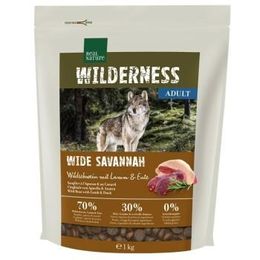 REAL NATURE WILDERNESS Wide Savannah Wildschwein mit Lamm & Ente 1 kg