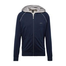 BOSS Sweatjacke 'Mix&Match' Herren Gr&ouml;&szlig;e 4XL marine / grau