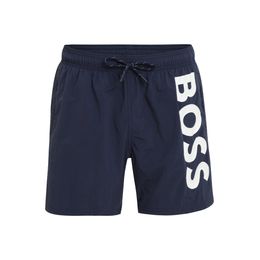 BOSS Board Shorts 'Octopus' male size XL marine blue / White