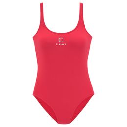 ELBSAND Badeanzug Damen Gr&ouml;&szlig;e XXXL rot / wei&szlig;