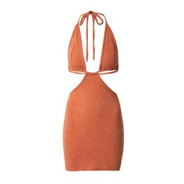 Mylavie By Sarah Harrison Kleid Damen Gr&ouml;&szlig;e 42 orange Winterkleid