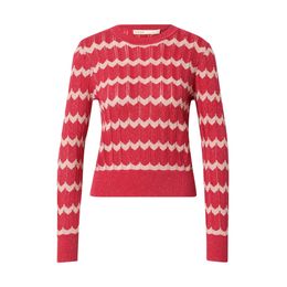 Oasis Pullover Damen Gr&ouml;&szlig;e L puder / dunkelpink