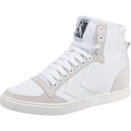 Hummel High-Top Sneakers 'Slimmer Stadil' male size 42 Light grey / White