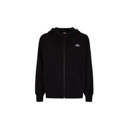 Dickies Sweatjacke 'SUMMERDALE' Herren Gr&ouml;&szlig;e L schwarz / wei&szlig;