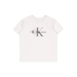 Calvin Klein Jeans T-Shirt Jungen Gr&ouml;&szlig;e 104 grau / schwarz / wei&szlig;