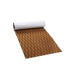 Randaco Bodenmatte Bodenbelag Matte Teak EVA Deck Teppich Bodenmatte Schaum Anti-Rutsch