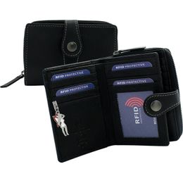 DrachenLeder Geldbörse DrachenLeder Wallet Damen Brieftasche (Portemonnaie