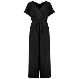 Sublevel Overall Damen Overall Jumpsuit lange Hose Sommer Binde Gürtel Einteiler