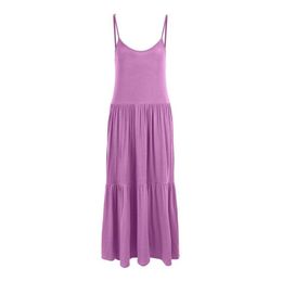 Pieces Sommerkleid Neora (1-tlg) Drapiert/gerafft